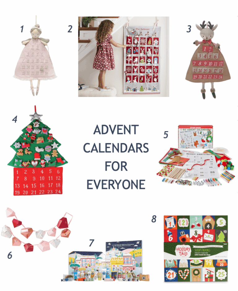 Advent Calendars for Everyone | Feathers and Stripes