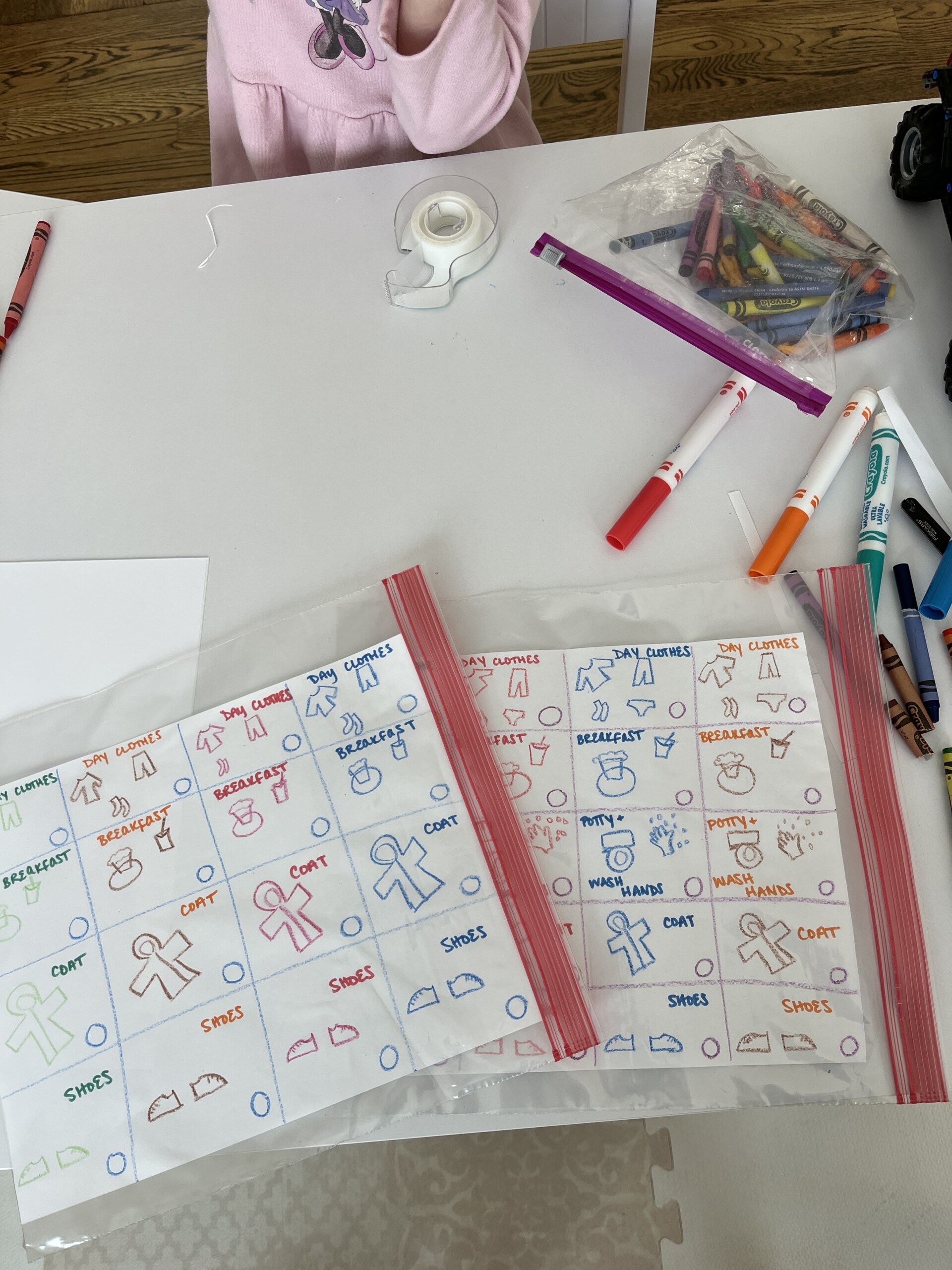 Easy DIY Habit Tracker for Kids | Feathers and Stripes